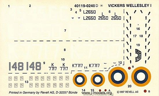 Vickers Wellesley Mk. I [Matchbox 1/72] – jmodels.net