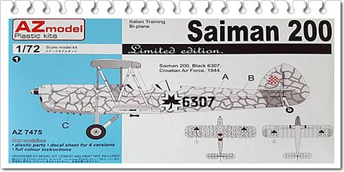Revisión 227 [Saiman 200 – AZ Model 1/72] – jmodels.net