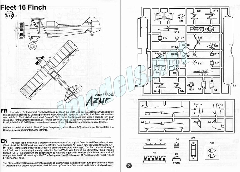 Fleet 16 Finch [Azur 1/72] – jmodels.net