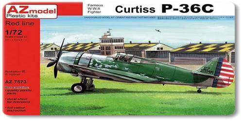 Revisión 268 [Curtiss P-36C – AZ Model 1/72] – jmodels.net