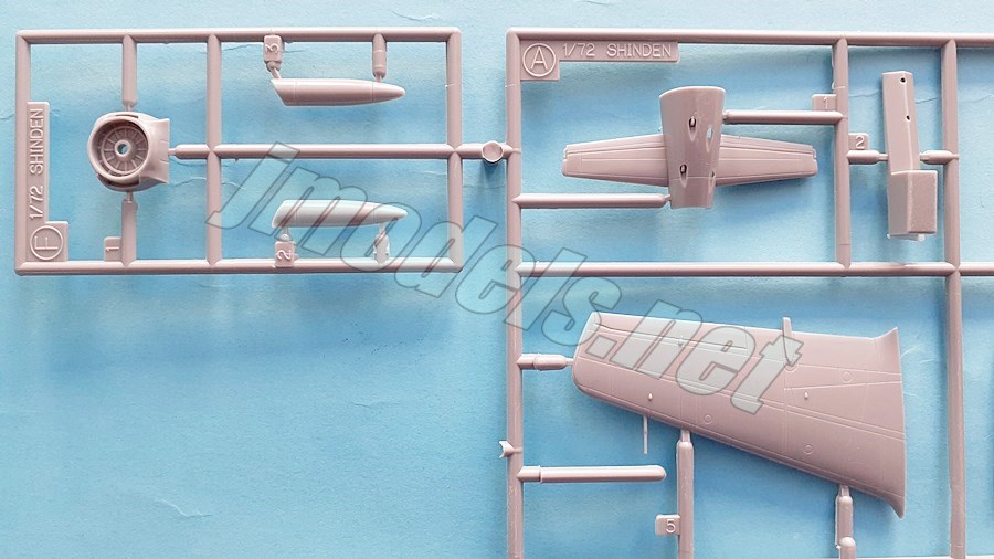 Kyushu J7W1 18-shi Interceptor Fighter Shinden [Hasegawa 1/72] – jmodels.net