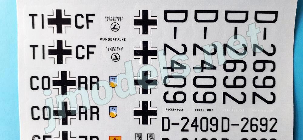 Focke Wulf Fw 44 «Stieglitz» [Huma Modell 1/72] – jmodels.net