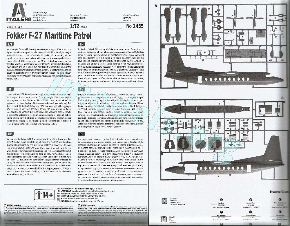 Fokker F-27 Maritime Patrol [Italeri 1/72] – jmodels.net