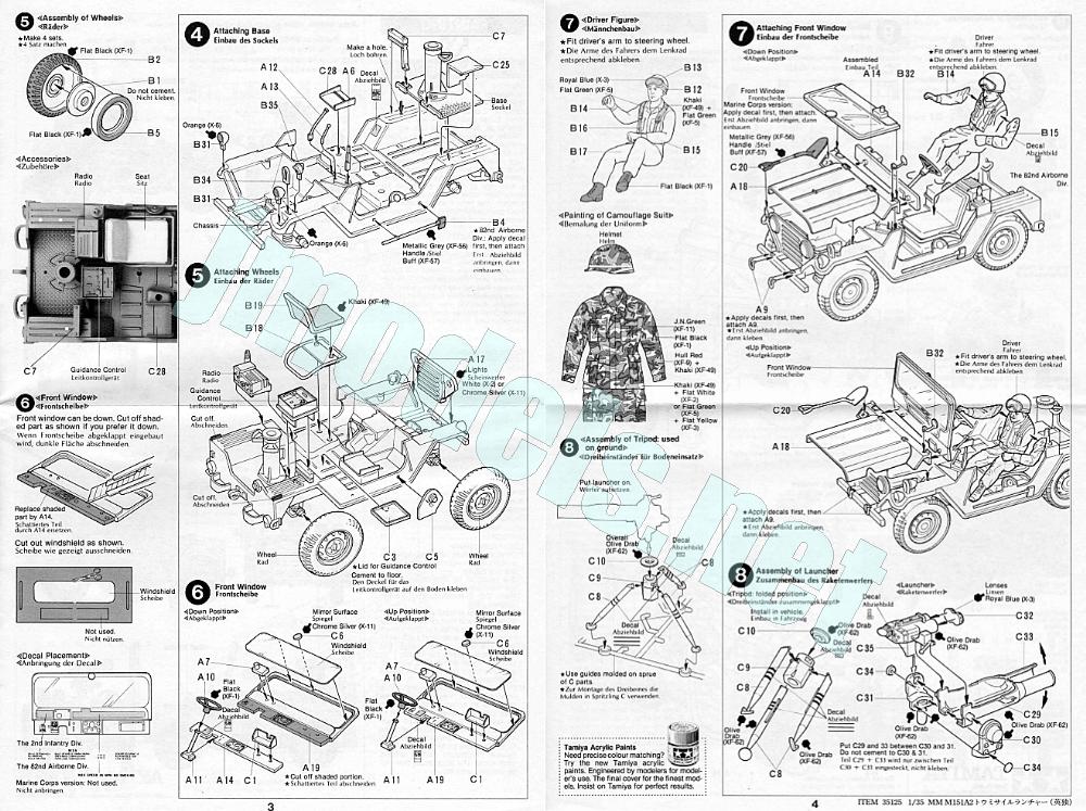 M151A2 w/ TOW Missile Launcher [Tamiya 1/35] – jmodels.net