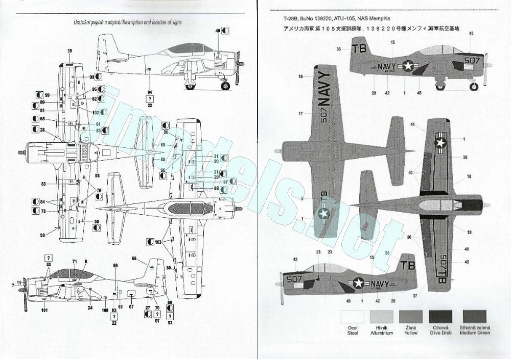 North American T-28B Trojan [Sword 1/72] – jmodels.net