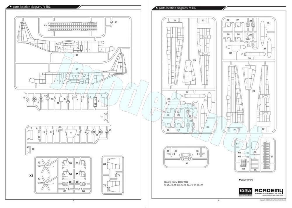 C-130 J-30 Super Hercules [Academy 1/144] – jmodels.net